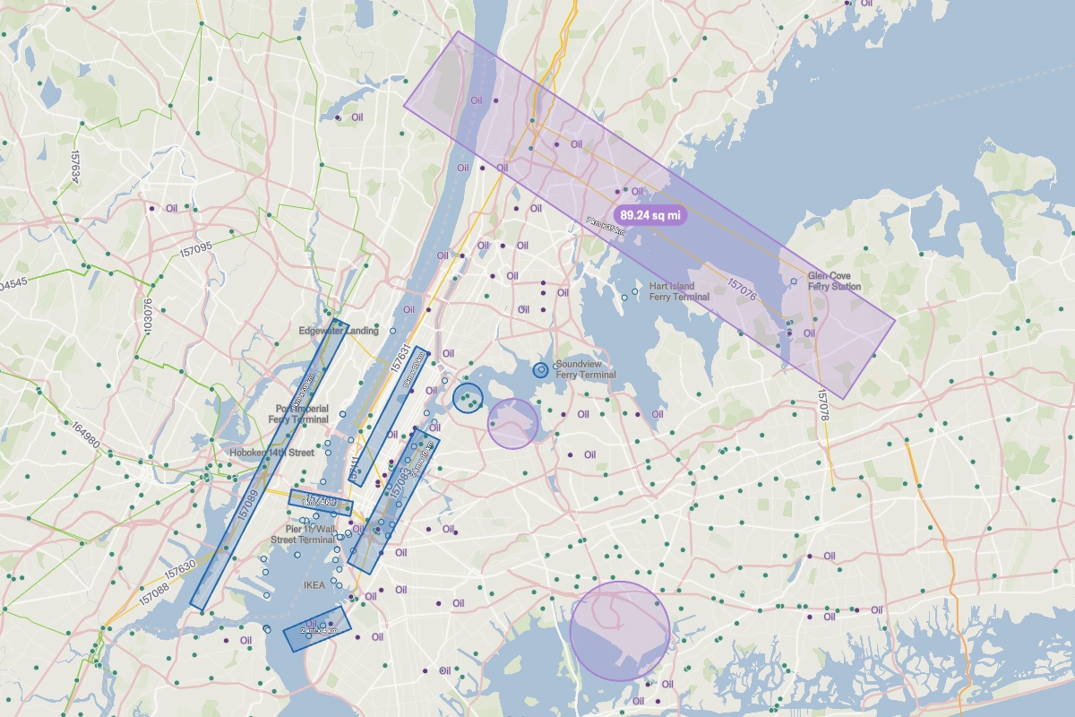 Satellite Imagery Sizing - Felt Map Gallery